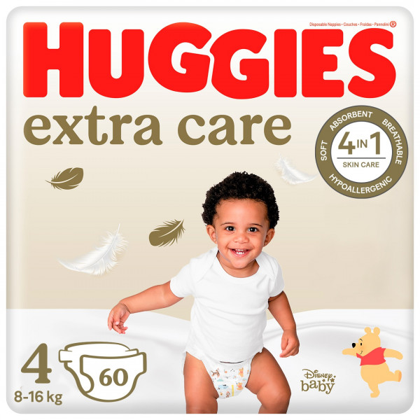 Huggies pelene extra care mega 4 8-14kg 60kom