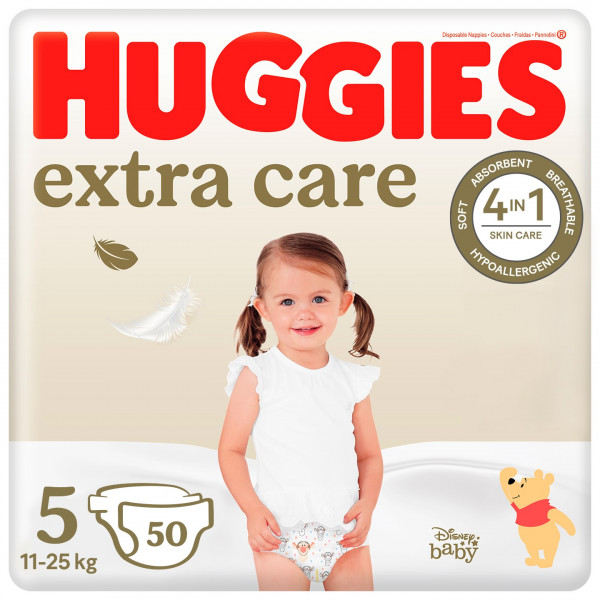 Huggies pelene extra care mega 5 15-22kg 50kom