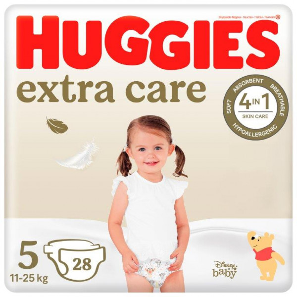 Huggies pelene extra care jumbo 5 15-22kg 28kom