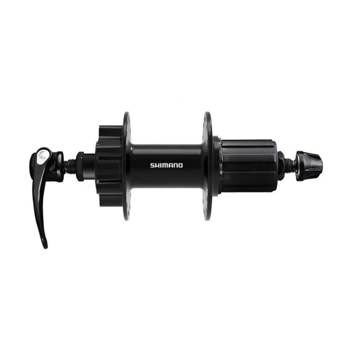 NABLA ZADNJA SHIMANO FH-QB400-HM 32H 8-12 BRZ DISK 6-BOLT CRNA QR:173mm