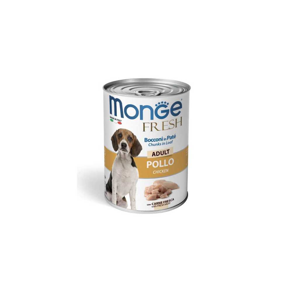 Monge Fresh - konzerva za pse Adult piletina 400g