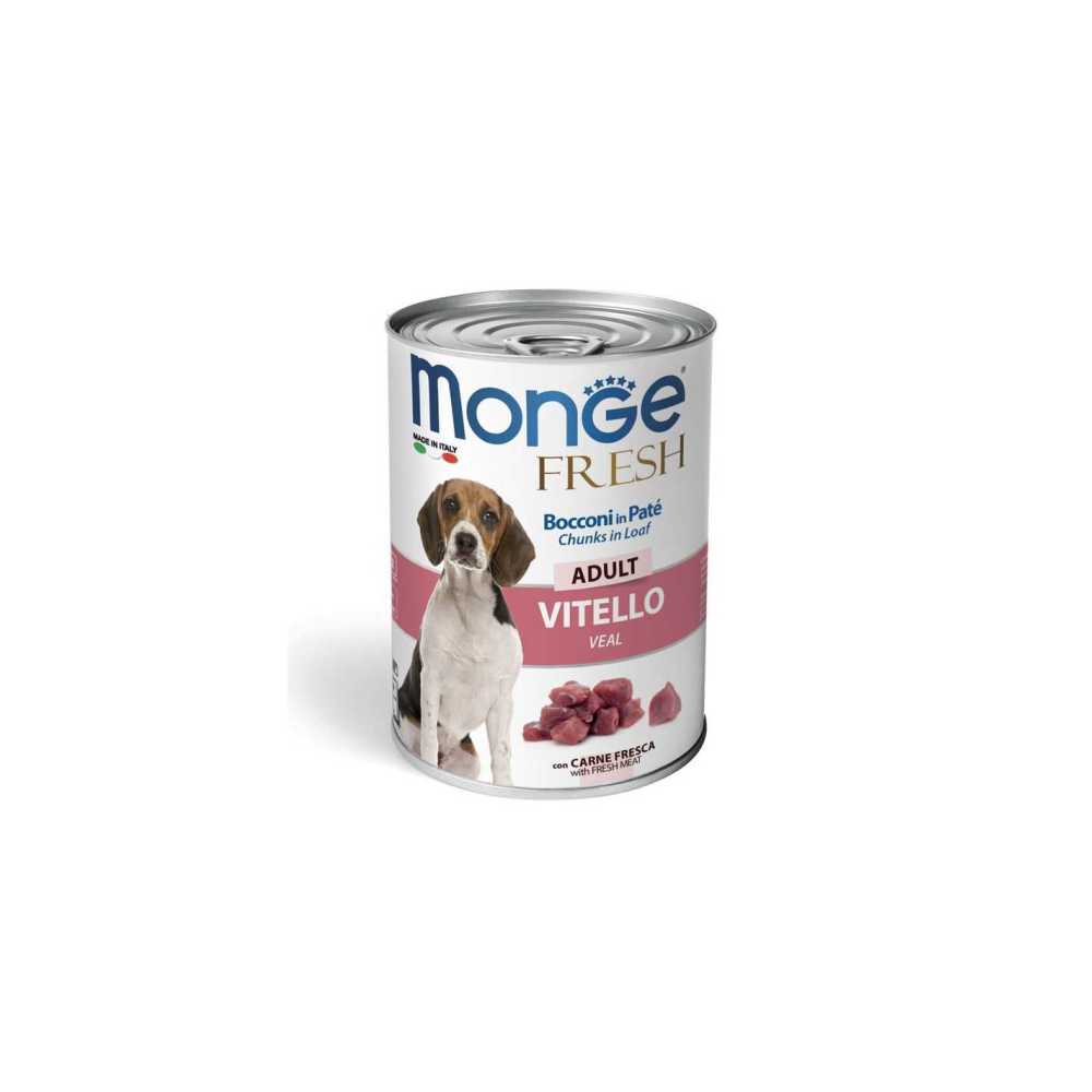 Monge Fresh - konzerva za pse Adult teletina 400g