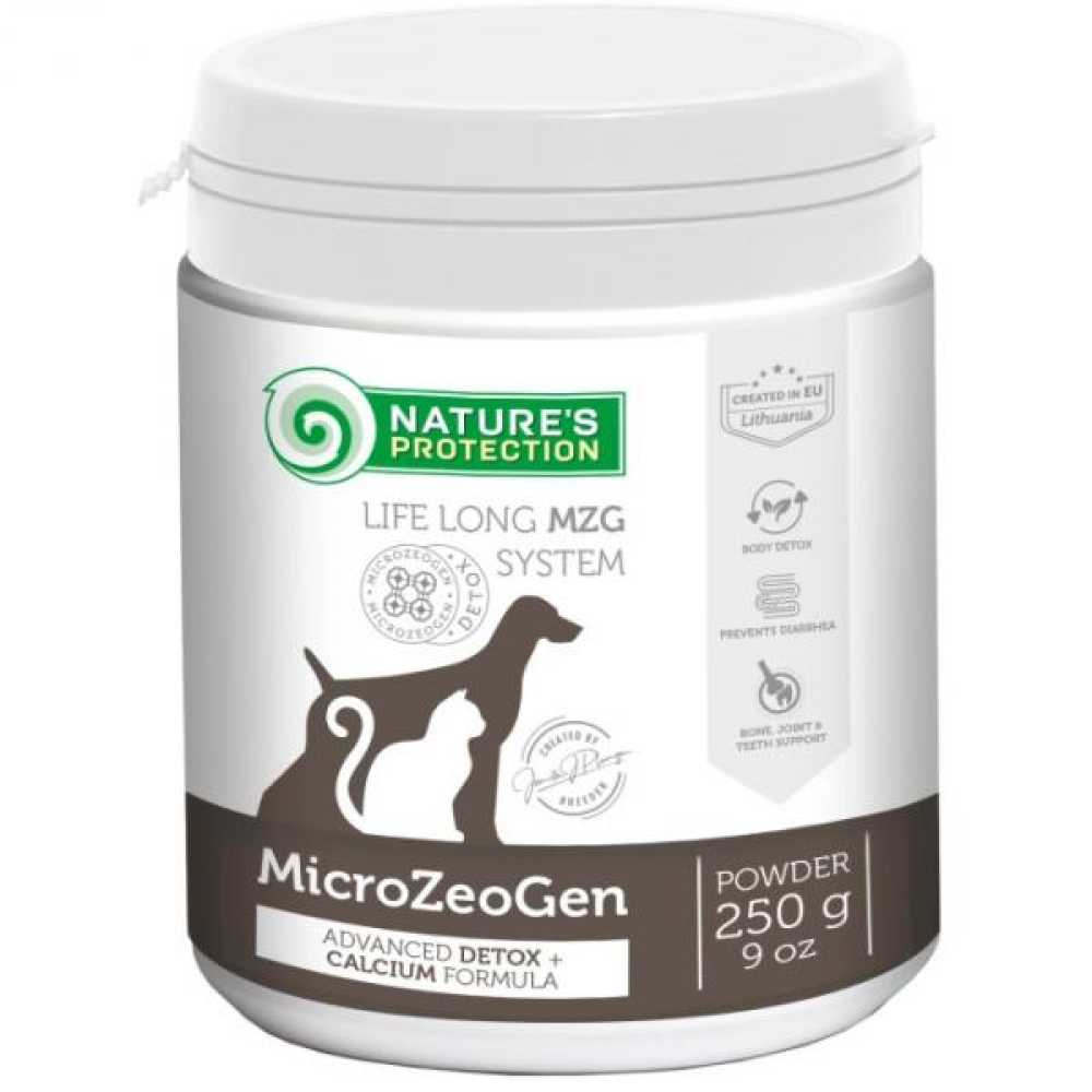 Nature's Protection suplement za pse i mačke - MikroZeoGen sa kalcijumom 250g