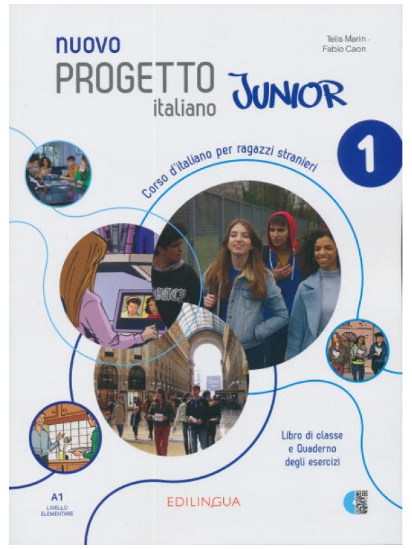 Nuovo Progetto italiano Junior 1 udžbenik sa radnom sveskom sa 5. i 6. razred