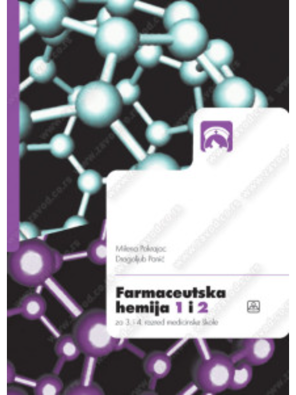 Z23841 Farmaceutska hemija 1 i 2 za 3. i 4. razred med. škole