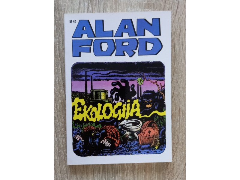 Alan Ford br 40 Ekologija