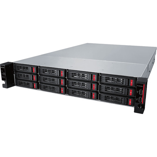 Buffalo TeraStation 51210RH Rackmount 48TB NAS Hard Drives Included (4 x 12TB, 12 Bay) iSCSI