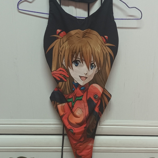 Bershka Evangelion bodi s golim leđima