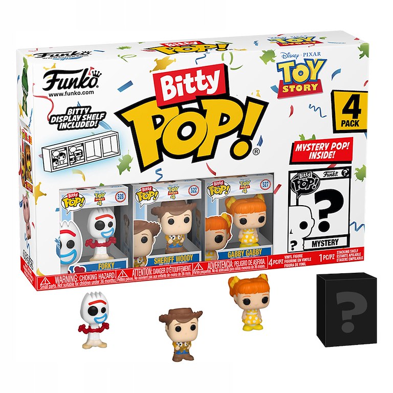 Funko Bitty POP!: Toy Story 4PK - Forky