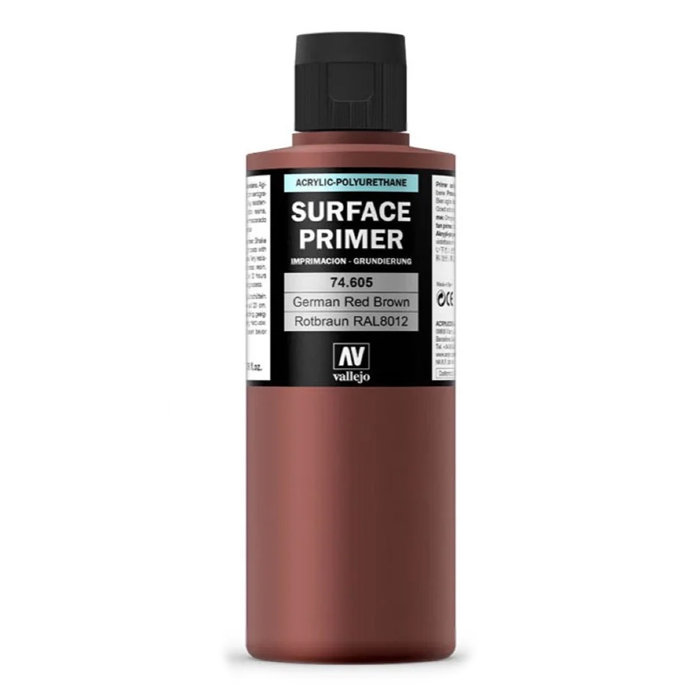 Surface Primer - German Red Brown 200ml