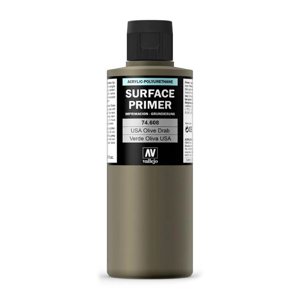 Surface Primer - U.S. Olive Drab 200ml