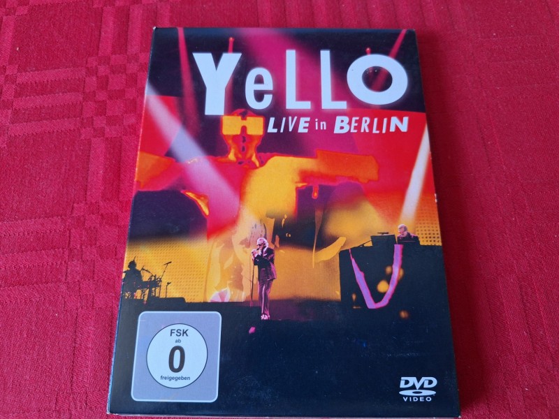 YELLO LIVE IN BERLIN - retko