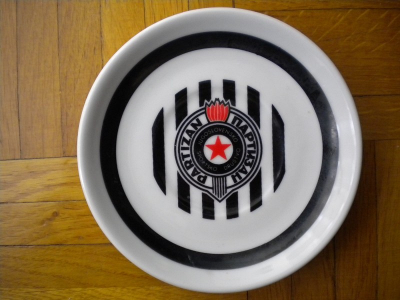 FK PARTIZAN mali tanjir RETRO