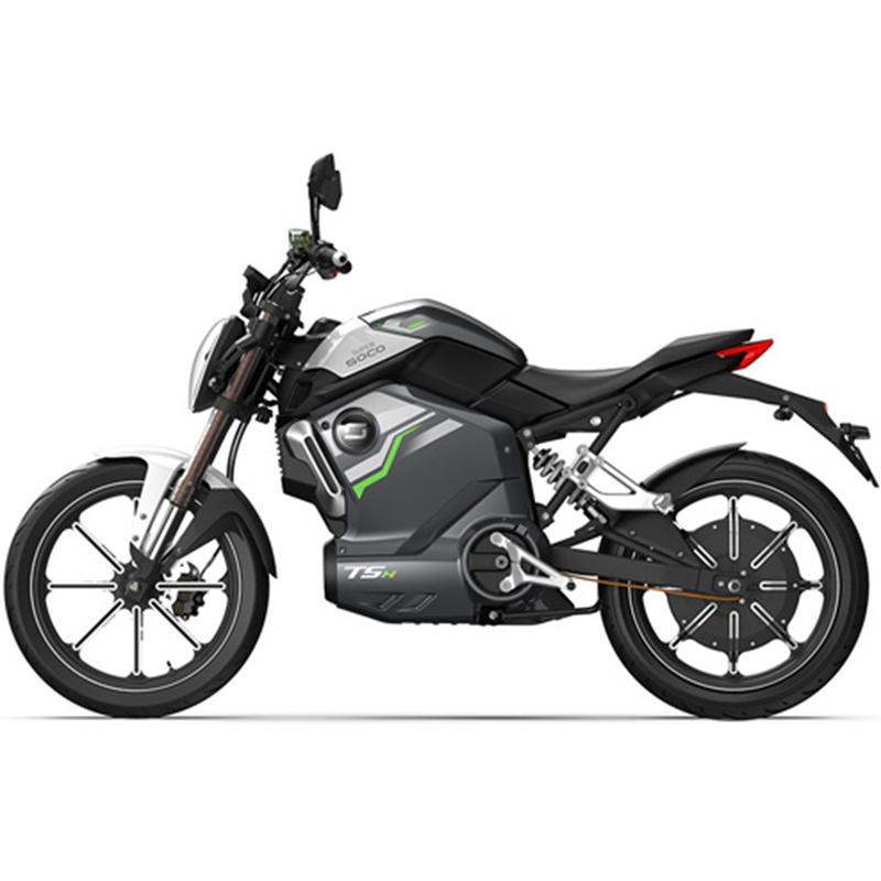 Super Soco TS-X Electric Motorcycle Black