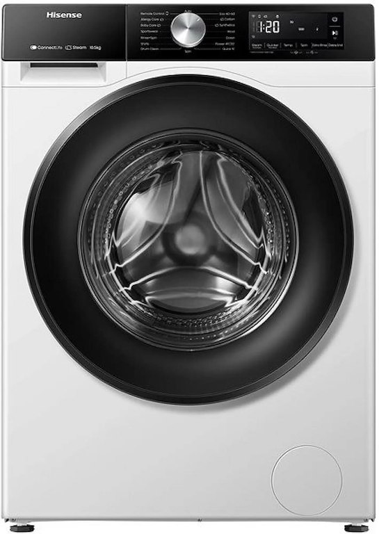 Hisense WF3S1043BW Mašina za pranje veša, 10.5kg, 1400obr/min, Bela
