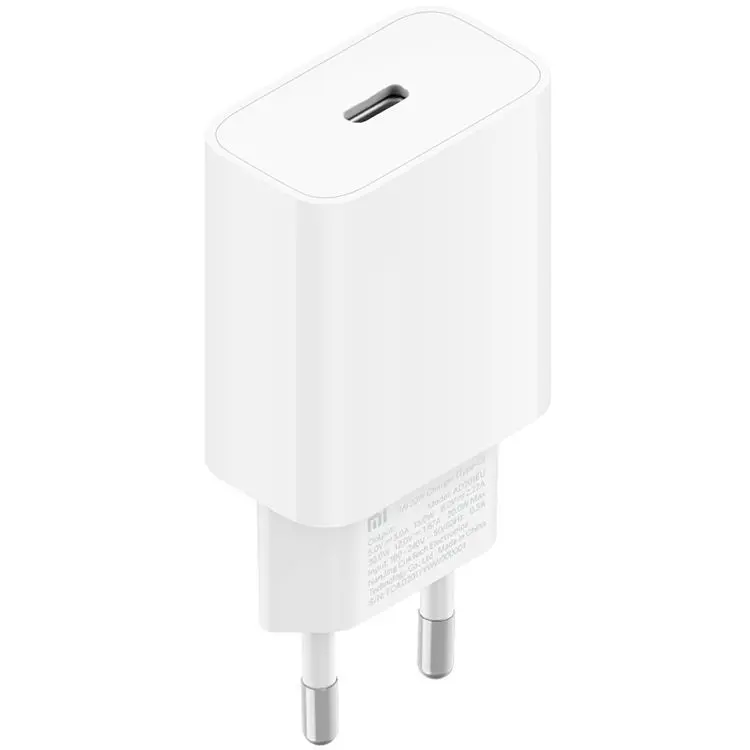 XIAOMI Mi Adapter za punjač 20W USB-C beli