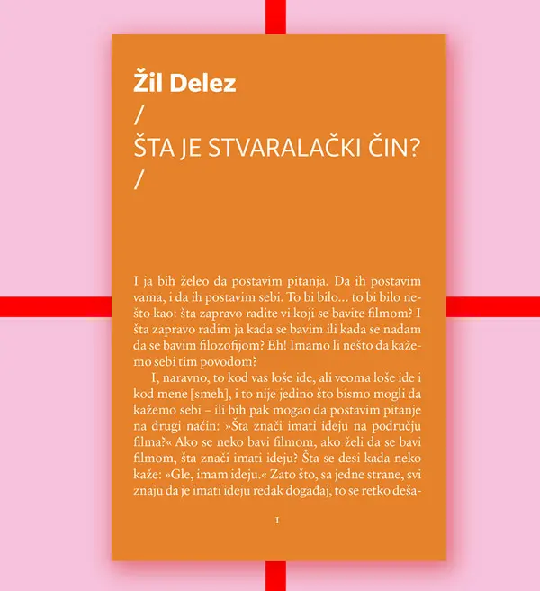 Šta je stvaralački čin?