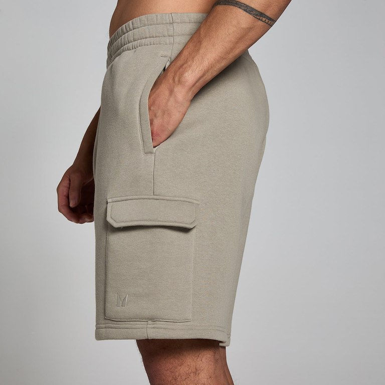 MP Men's Cargo Sweatshorts - Clay