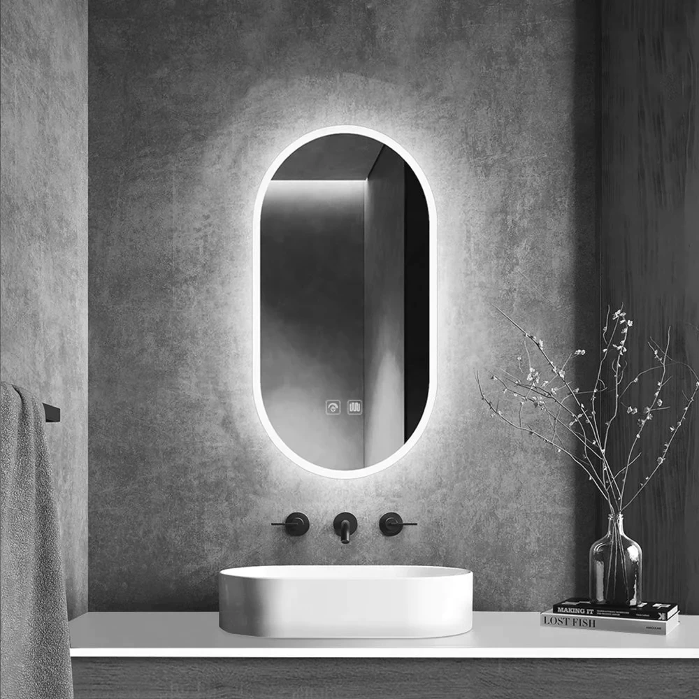 AURA led anti fog kupatilsko ogledalo 50×80
