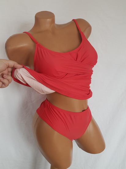 CUPSHE ★ Red Twist Tankini Set NOVO