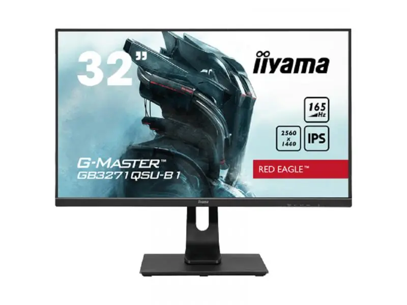 IIYAMA Gaming Monitor, 31.5", IPS G-MASTER, Crni, GB3271QSU-B1