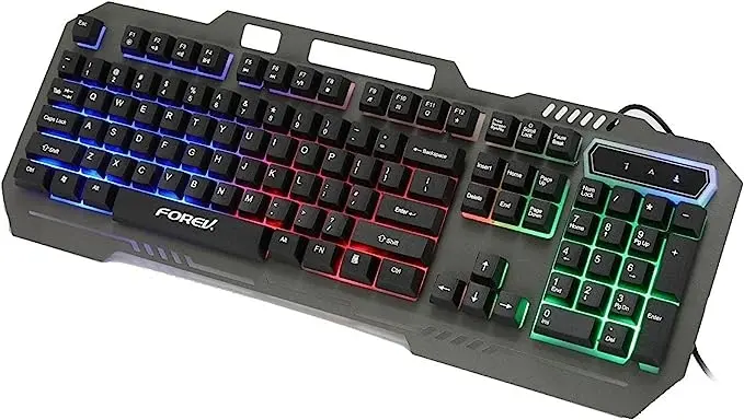 Forev FV-Q307 Gaming tastatura, Mehanička, RGB, Crna