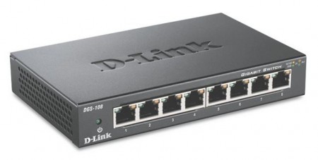 D-LINK DGS-108E 8-portni