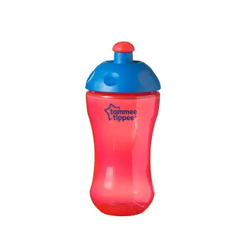 Tommee Tippee Sportska flašica za decu, FreeFlow, 300ml,12m+, Crvena