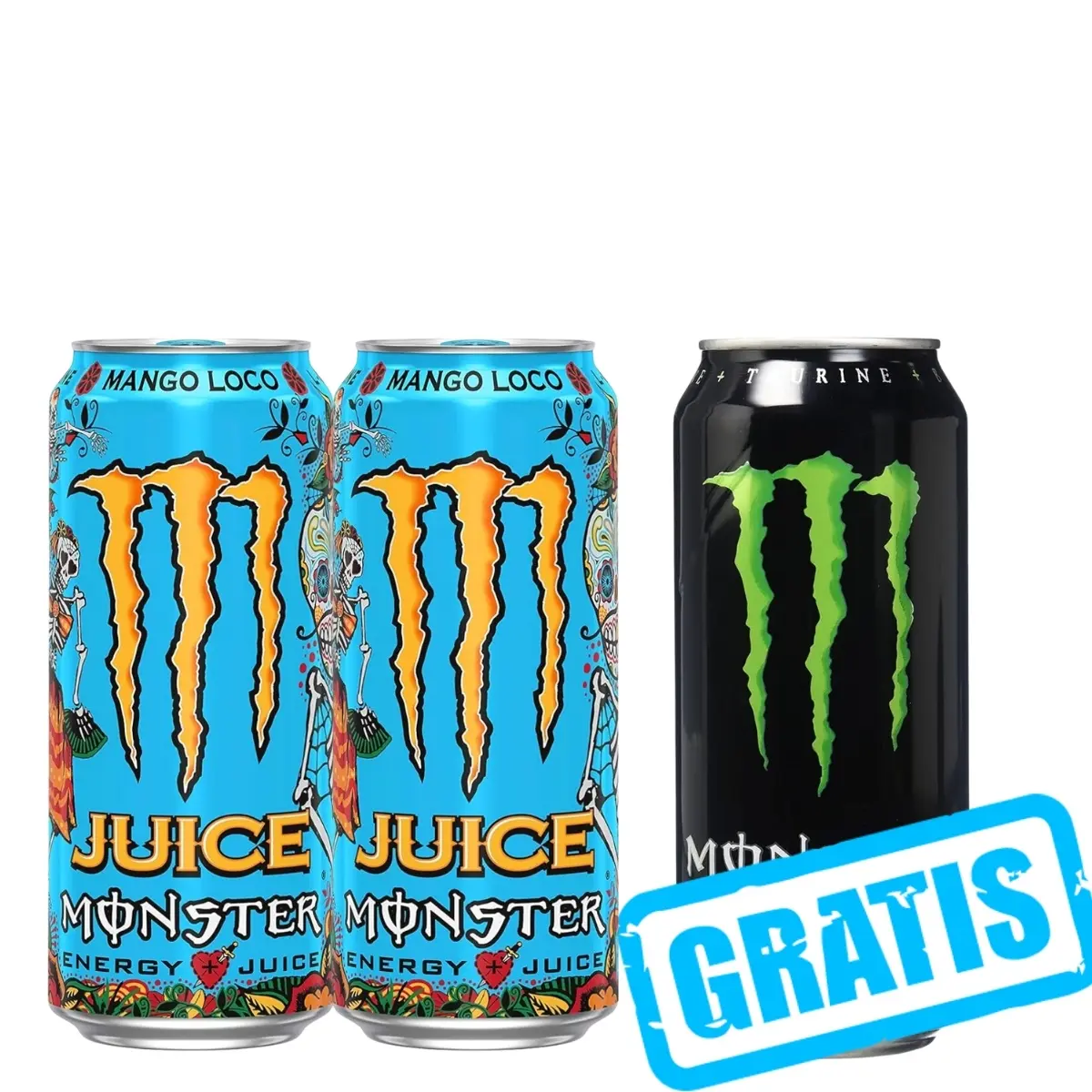 Monster Energy Energetski napitak Loco 2x500 ml + Green 1x500 ml