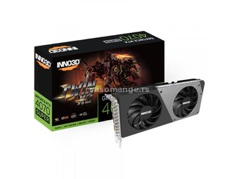 Inno3D GeForce RTX 4070 SUPER TWIN X2 12GB GDDR6X N407S2-126X-186162N