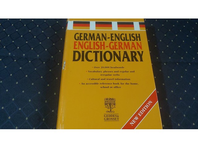 German-english/English-german dictionary