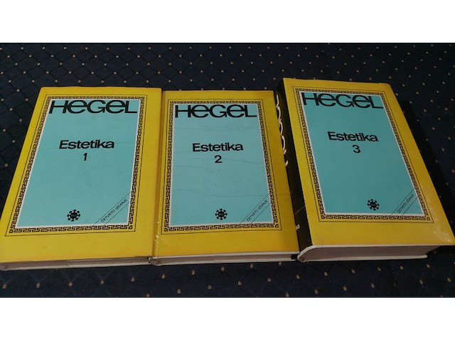 Hegel/Estetika 1-3