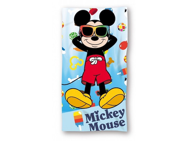 Baloo Dečiji Pamučni Peškir za plažu 70x140 cm Mickey