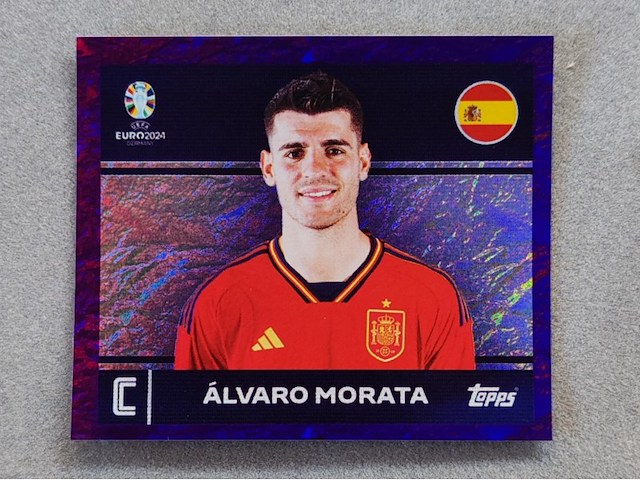 EURO 2024 GERMANY slicica ESP2-p ljubicasta paralela