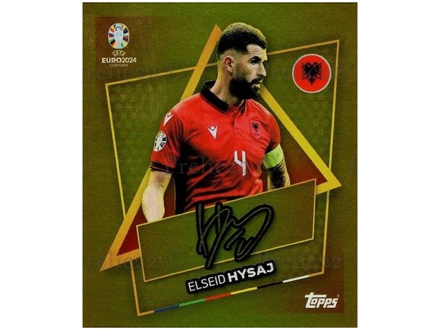 EURO 2024 Germany ALB SP, SIGNATURE