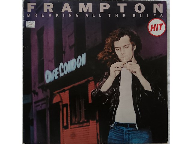 PETER  FRAMPTON - BREAKING ALL THE RULES