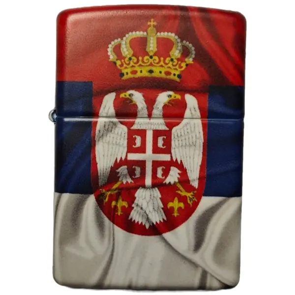 Zippo upaljač Serbia Flag 49352-107802
