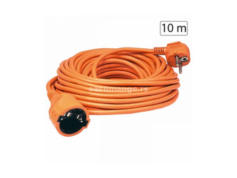 home Produžni strujni kabel 1 utičnica, 10m, H05VV-F 3G 1,5mm - NV 2-10/OR/1.5