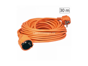 home Produžni strujni kabel 1 utičnica, 30m, H05VV-F 3G 1,5mm - NV 2-30/OR/1.5