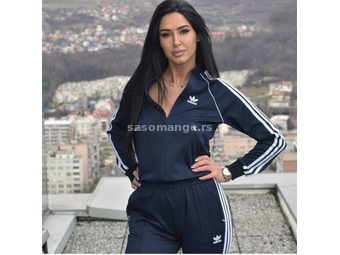 Adidas ženska trenerka teget