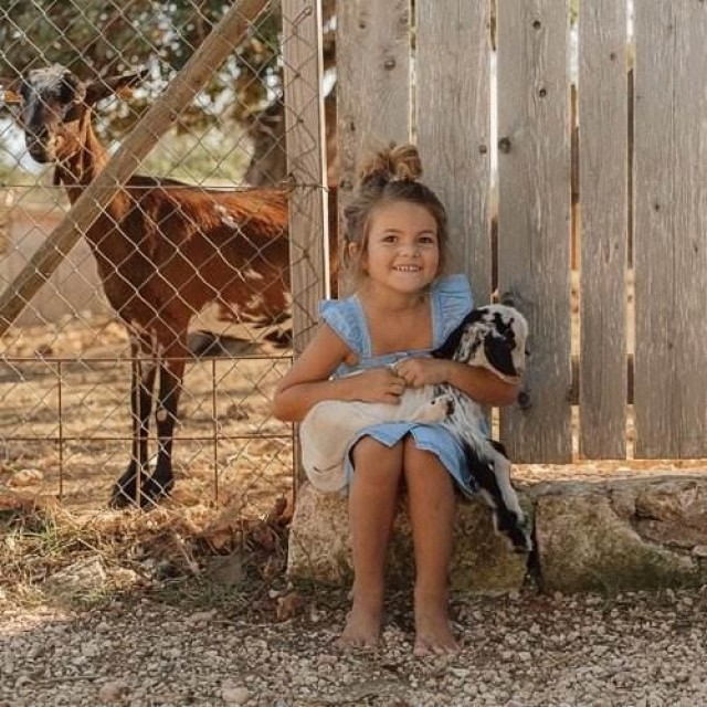 HALJINA BEZ RUKAVA SA VOLANIMA, TEKSAS - LITTLE FARM