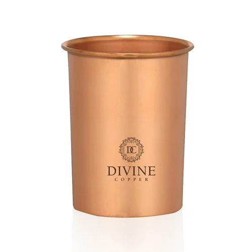 Divine Copper Pure Copper Plain Glass