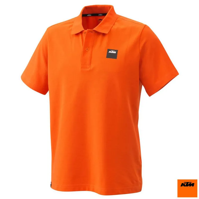 KTM PURE RACING POLO ORANGE