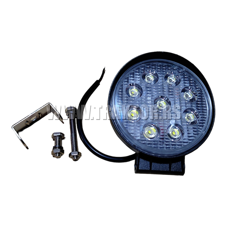 Far radni led okrugli 27W