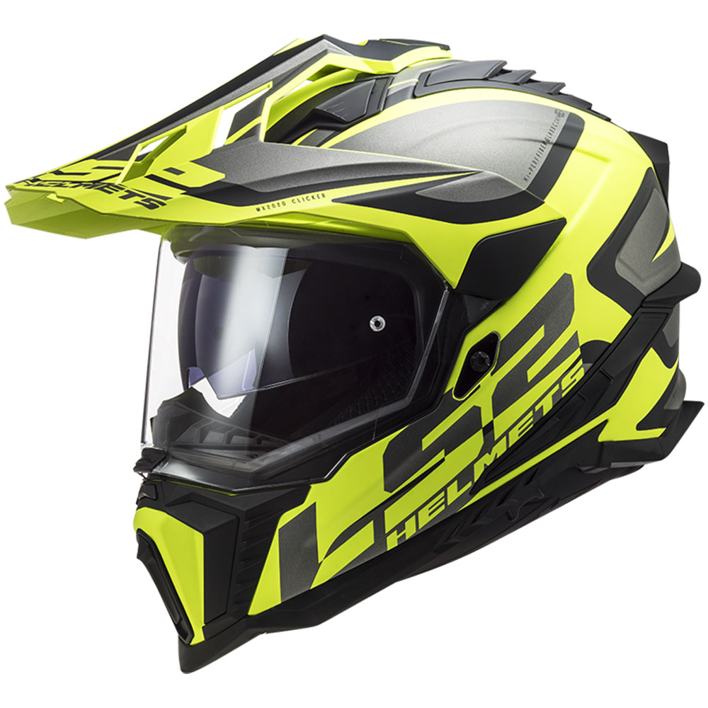 LS2 Cross MX701 EXPLORER ALTER Yellow