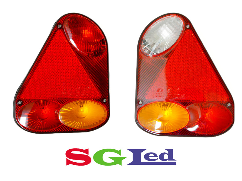 Stop lampa prikolična SGL-002 trouglasta L+D