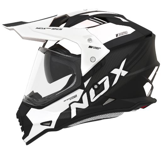 NOX Cross IMPULSE Matt Black White