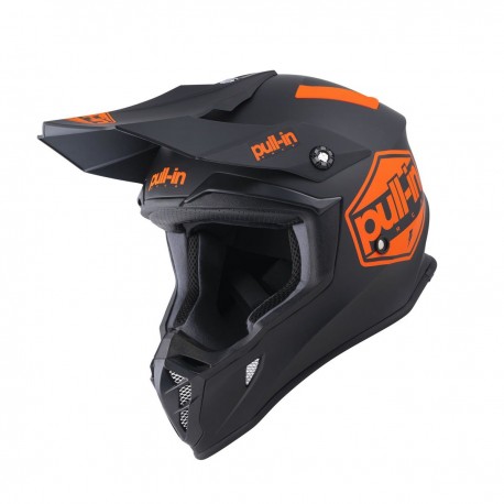 Pull-in casque solid Noir/Orange