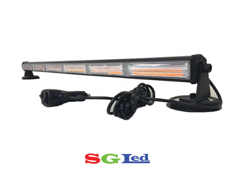 LED blinker bar žuti sa 6 polja 12V-24V SGLed 8 modova