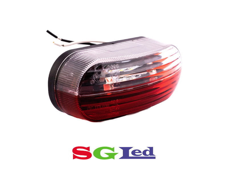 Led gabaritno svetlo belo-crveno 12V-24V SGLed